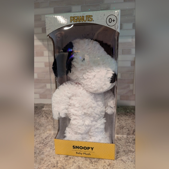 Peanuts | Toys | Aldi Finds Peanuts Snoopy White And Black Plush | Poshmark